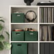 GJÄTTA green velvet box with lid, 9 ¾x13 ¾x7 ¾" - IKEA