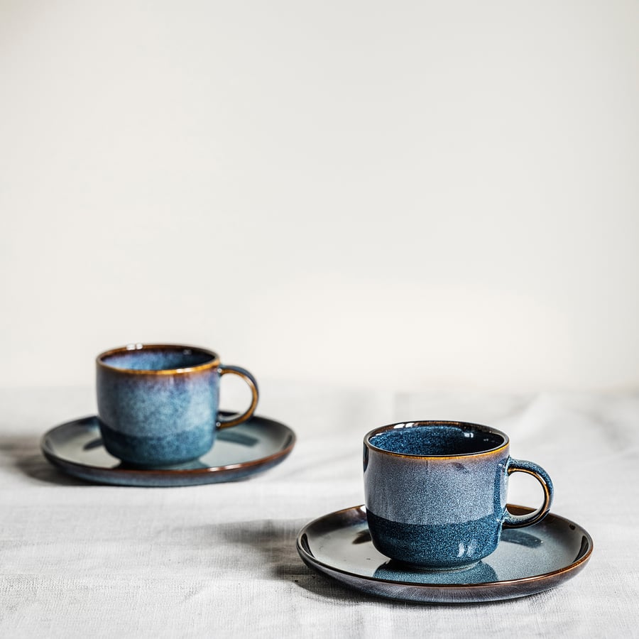 GLADELIG Mug, blue, 13 oz - IKEA