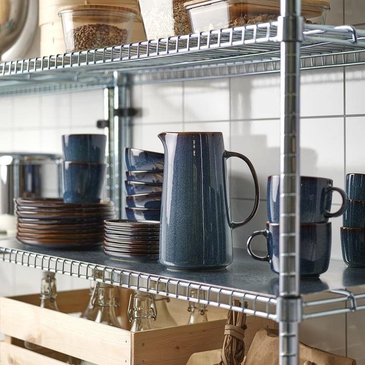 GLADELIG pitcher, blue, 51 oz - IKEA