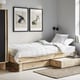 GLAMBERGET extendable bed with storage, pine, Twin - IKEA