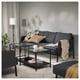GLOSTAD sofa, Knisa dark gray - IKEA
