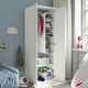GODISHUS wardrobe, white, 235/8x211/4x701/8" - IKEA