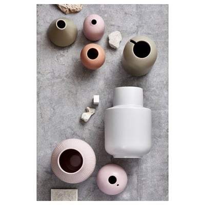 GRADVIS vase, pink, 8 ¼" - IKEA