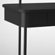 GRÅFJÄLLET dressing table, anthracite, 393/8x161/2" - IKEA