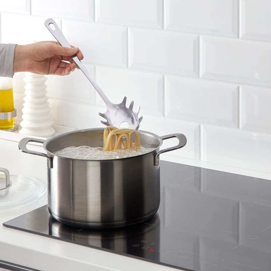 GRUNKA 4-piece kitchen utensil set, stainless steel - IKEA