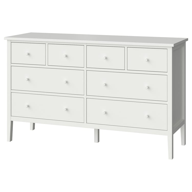 GULLABERG 8-drawer dresser, white/anchor/unlock function, 661/8x187 ...