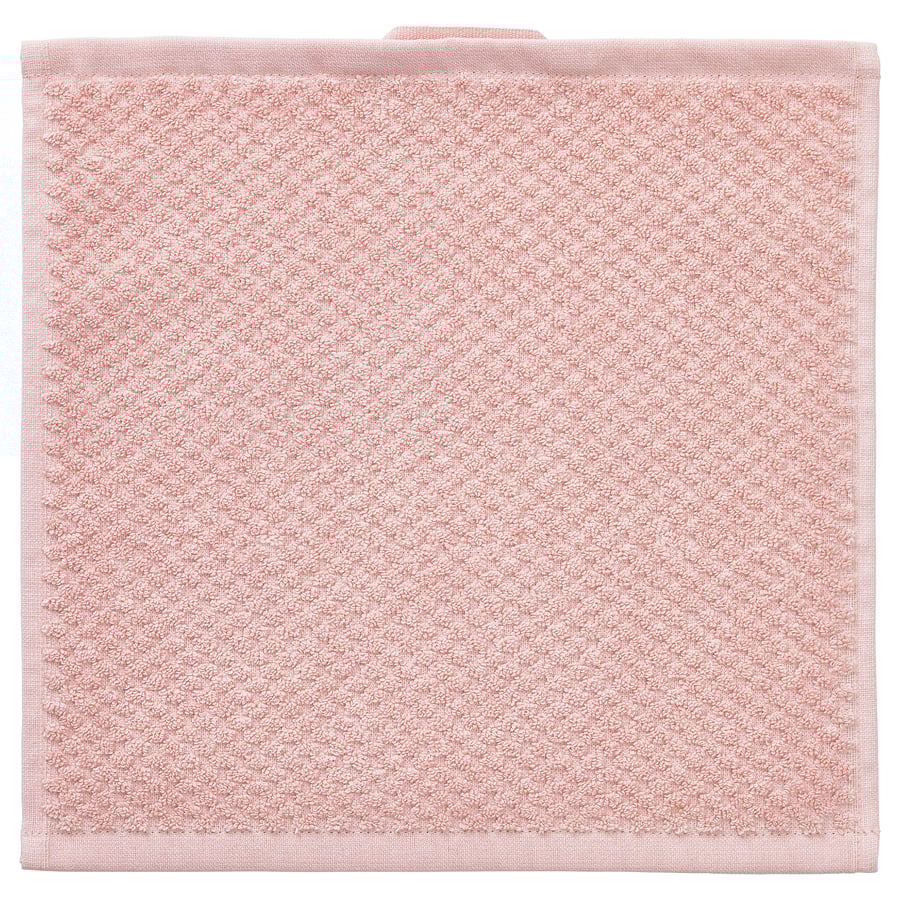 GULVIAL washcloth, pale pink, 12x12" - IKEA