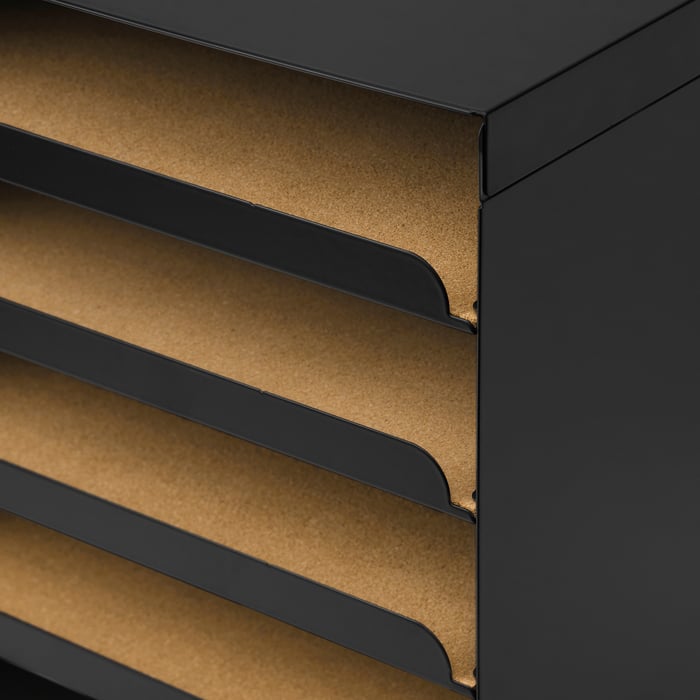 HARVMATTA letter tray, anthracite - IKEA