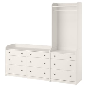 Bedroom & Living Room Storage Furniture - HAUGA Series - IKEA