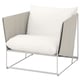 HAVSTEN armchair, outdoor, beige/beige - IKEA