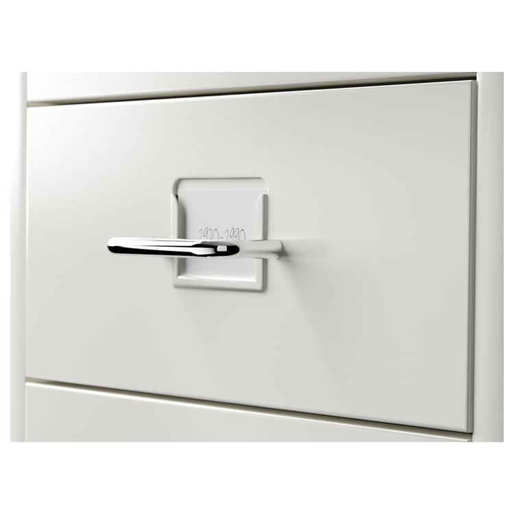 HELMER drawer unit on casters, white, 11x271/8" - IKEA