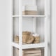 HEMNES Shelf unit, white, 16 1/2x67 3/4" - IKEA