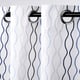 HENNY RAND curtains, 1 pair, white/dark blue/light blue/light gray ...