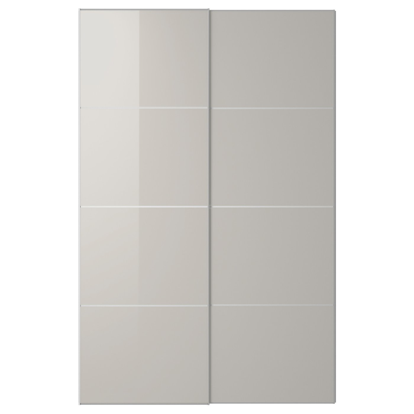 Ikea grey wardrobe doors store