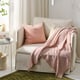 HORNMAL throw, light pink, 51x67" - IKEA