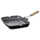 HUSKNUT grill pan, non-stick coating black, 14 ¼x10 ¼" - IKEA