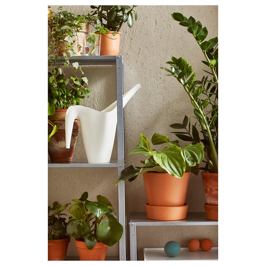 HYLLIS Shelf unit, indoor/outdoor galvanized - IKEA