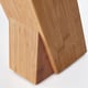 HYVLA knife block, bamboo - IKEA