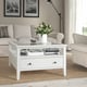 IDANÄS coffee table, white, 311/2x311/2" - IKEA