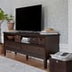 IDANÄS TV unit, dark brown stained, 633/4x153/4x243/4" - IKEA