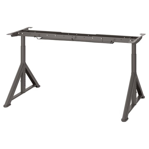 IDÅSEN underframe for table top, dark gray, 571/2x263/8x297/8" - IKEA