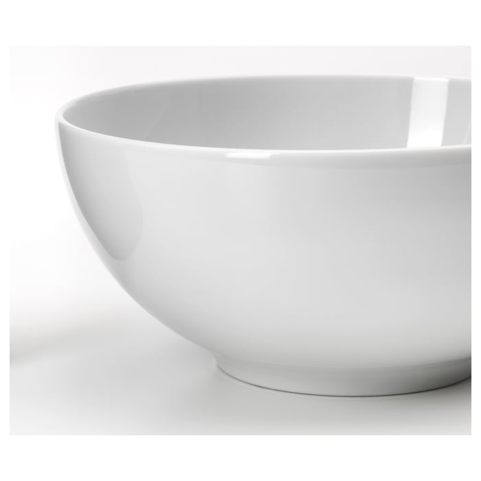 IKEA 365+ bowl, rounded sides white, 6" - IKEA