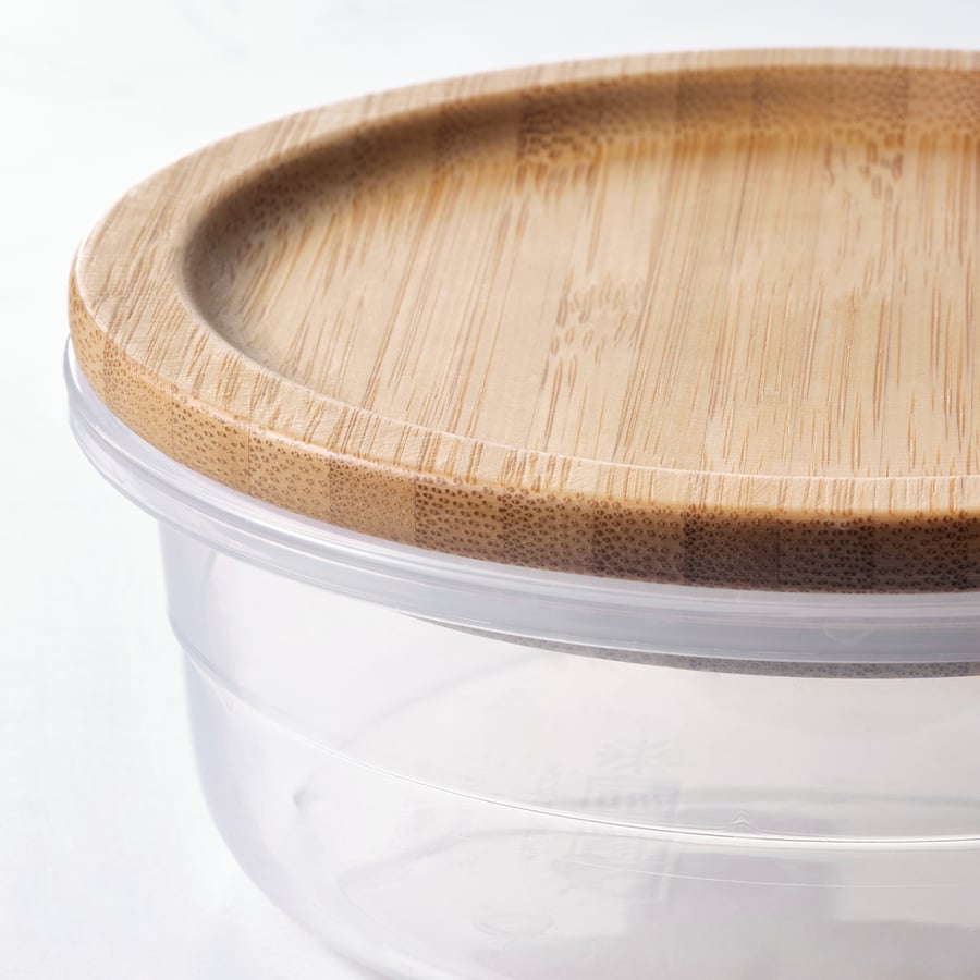 IKEA 365+ food container, round/plastic, 15 oz - IKEA