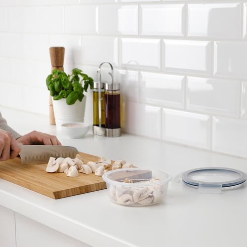 IKEA 365+ food container, round/plastic, 15 oz - IKEA