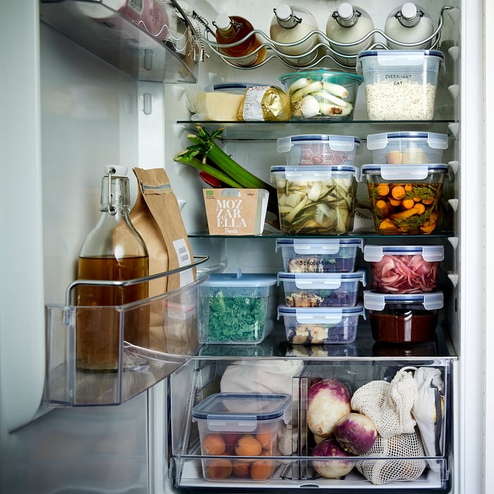 IKEA 365+ food container with lid, set of 4, plastic - IKEA