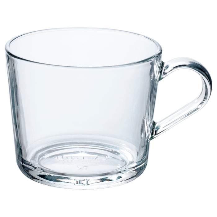 IKEA 365+ Mug, clear glass, 8 oz - IKEA