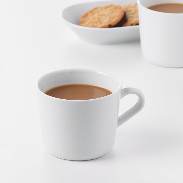 IKEA 365+ mug, white, 8 oz - IKEA