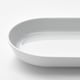 IKEA 365+ serving plate, white, 8x4" - IKEA