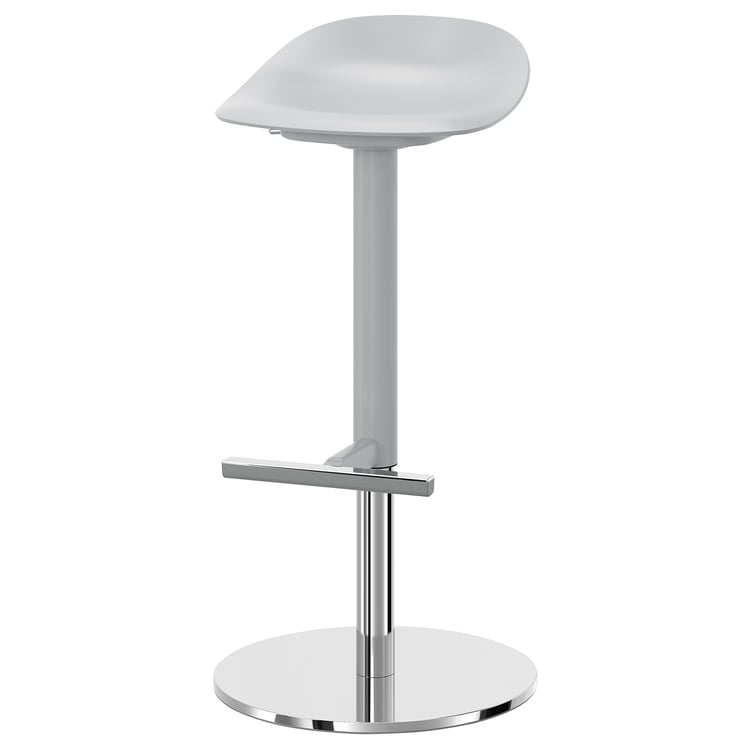 JANINGE Bar stool, gray - IKEA