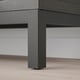 KALLAX base on legs, black, 297/8x153/8x71/8" - IKEA