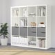 KALLAX insert with 2 drawers, wave shaped/dark gray, 13x13" - IKEA