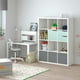 KALLAX insert with 2 drawers, wave shaped/pale turquoise, 13x13" - IKEA