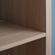 KALLAX shelving unit with underframe, white stained oak effect/white ...
