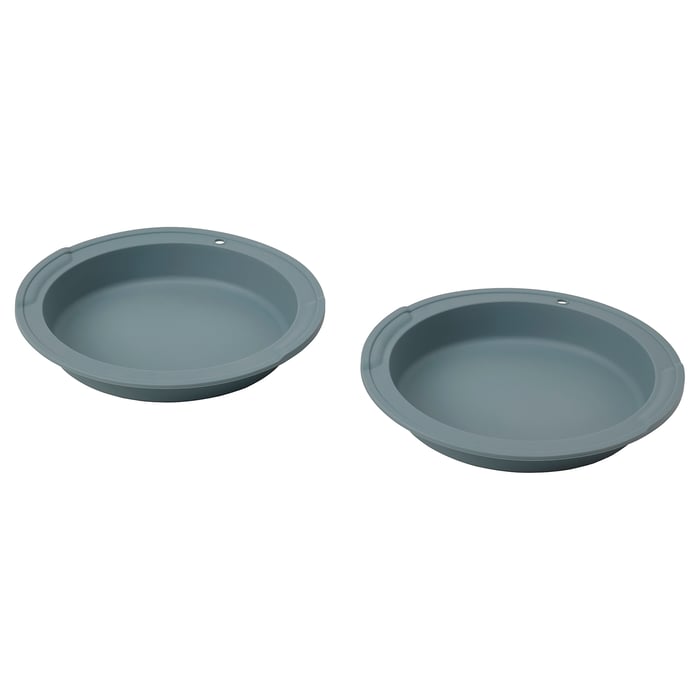 KANTNÅL baking mold, gray-turquoise, 7" - IKEA