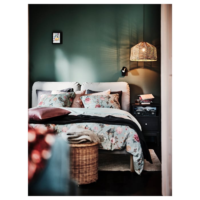 KAPPELAND pendant lamp shade, rattan, 18" - IKEA