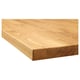 KARLBY Countertop for kitchen island, oak, veneer, 74x42x1 1/2" - IKEA