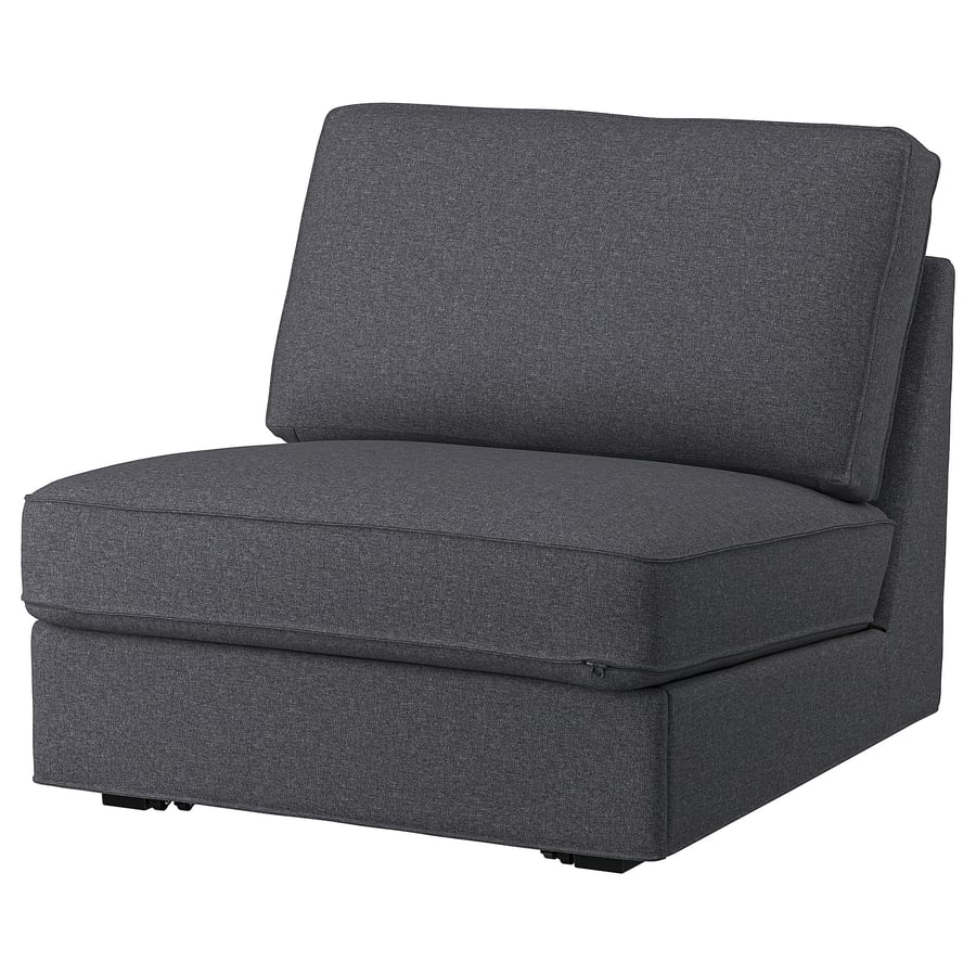 KIVIK 1-seat sleeper sofa, Gunnared medium gray - IKEA