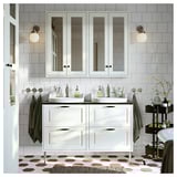 KLINGSTORP knob, black/chrome plated, 13/16" - IKEA