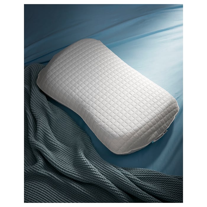 KLUBBSPORRE ergonomic pillow, side/back sleeper, Queen - IKEA US