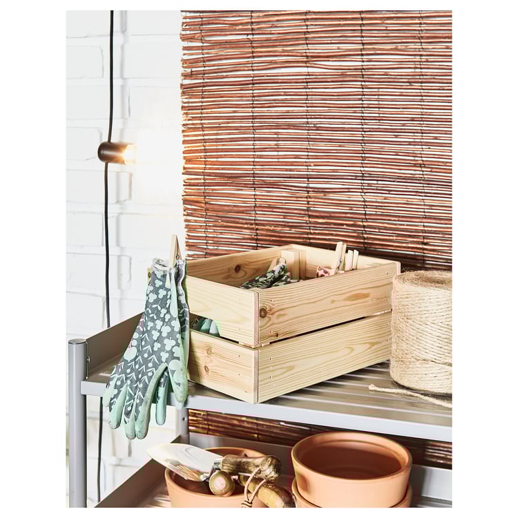 KNAGGLIG Box, pine, 18x12 ¼x9 ¾" - IKEA