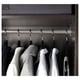KOMPLEMENT clothes rail, dark gray, 393/8" - IKEA