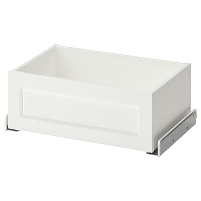 KOMPLEMENT Drawer with framed front - white - IKEA