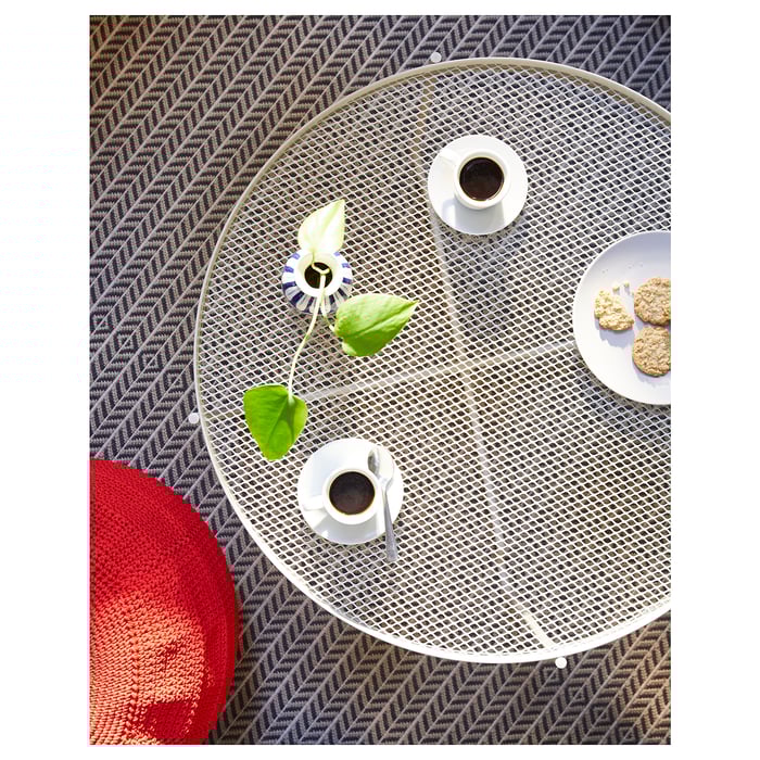 KROKHOLMEN coffee table, outdoor, beige, 283/4" - IKEA US