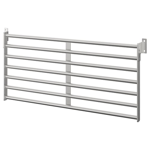 KUNGSFORS wall rack, stainless steel - IKEA