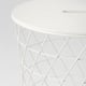 KVISTBRO Storage table, white, 17 3/8" - IKEA