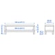LACK TV unit, white, 471/4x133/4x141/8" - IKEA